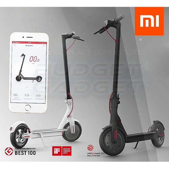 Jual Xiaomi MiJia Smart Electric Scooter M365 Otoped Listrik Lipat ...