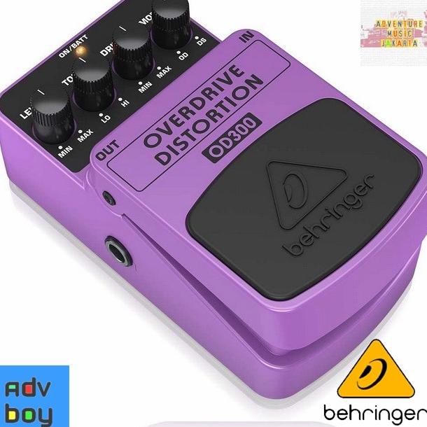 Jual Behringer Overdrive Distortion Od300 Pedal Efek Gitar Behringer Od ...