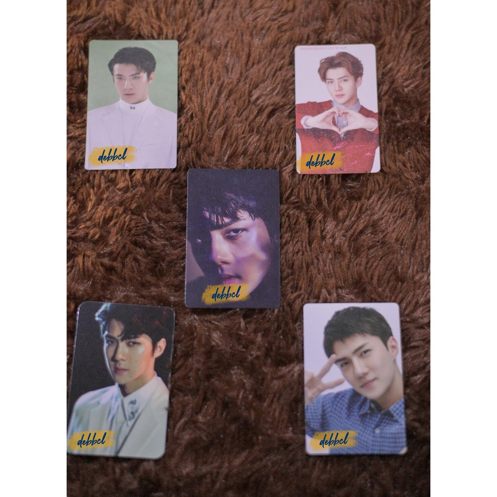 Jual EXO SEHUN EVENT PHOTOCARD | Shopee Indonesia