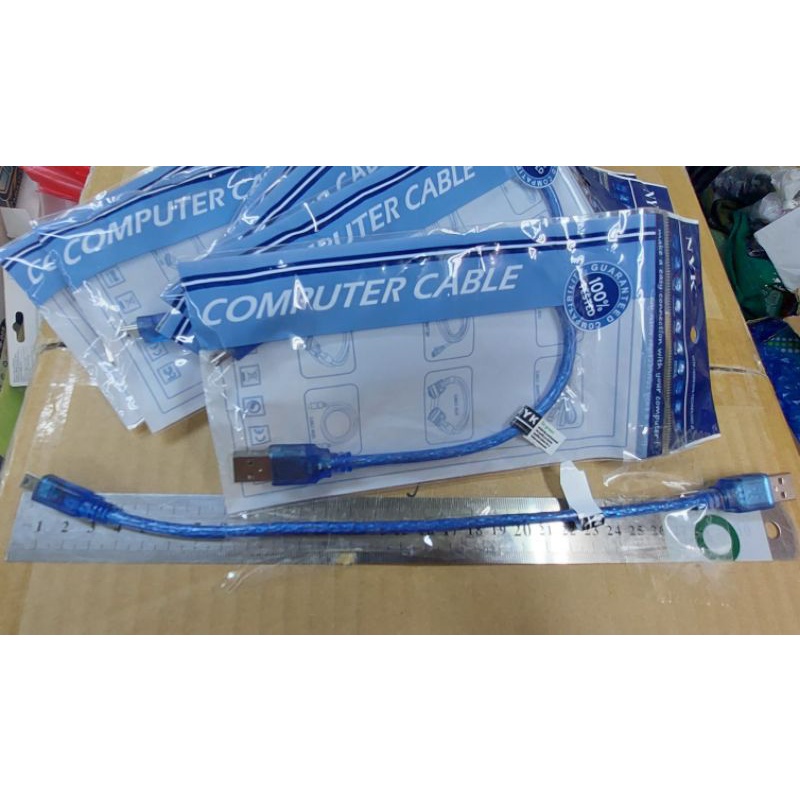 Jual Kabel usb NYK panjang 60cm ( lubang besar kecil) | Shopee Indonesia