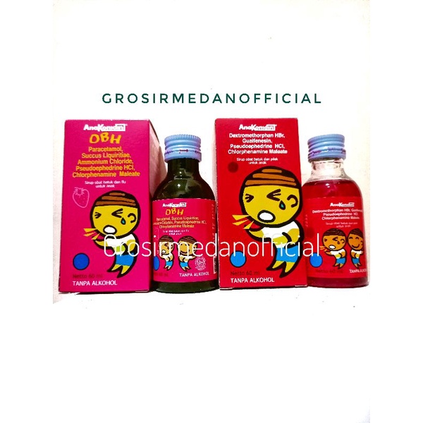 Jual ANAKONIDIN MERAH - ANAKONIDIN OBH PINK - SIRUP OBAT BATUK PILEK ...