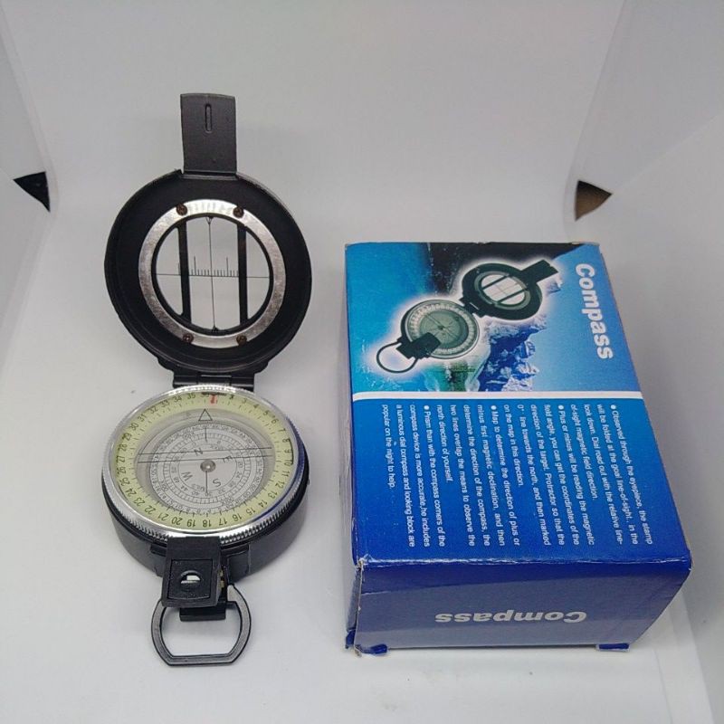 Jual Compass, Kompas Prismatic Dan Lensatic FULL METAL | Shopee Indonesia
