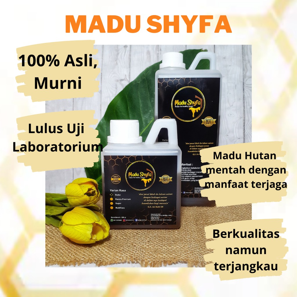 Jual Madu Murni Asli Lulus Uji Lab SNI Madu Berkualitas Madu Hutan Liar ...