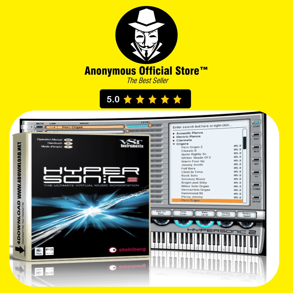 Jual PROGRAM STEINBERG HYPERSONIC 2 STEIN BERG HYPER SONIC VST PLUGIN ...