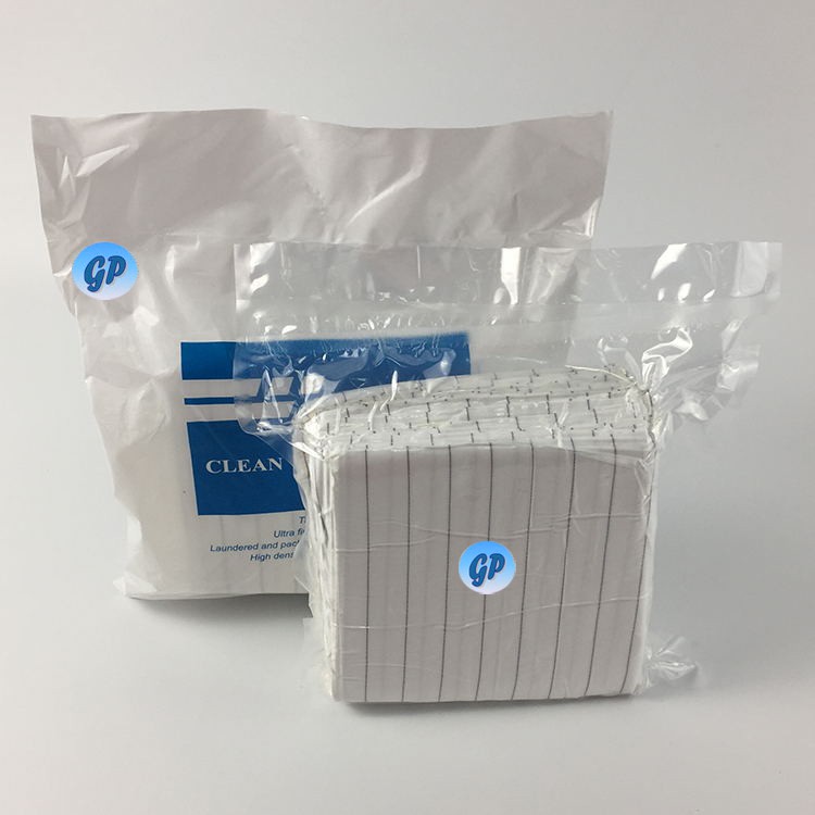 Jual ESD Polyester Cleanroom Wiper, Cleanroom Wipes, White Wiper ...