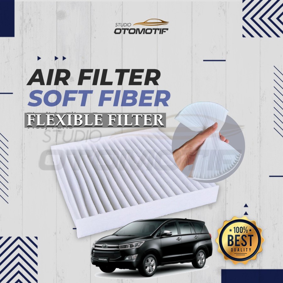 Jual FILTER AC INNOVA REBORN 2016-2022 SERAT FIBER FLEXIBLE FILTER CABIN | Shopee Indonesia