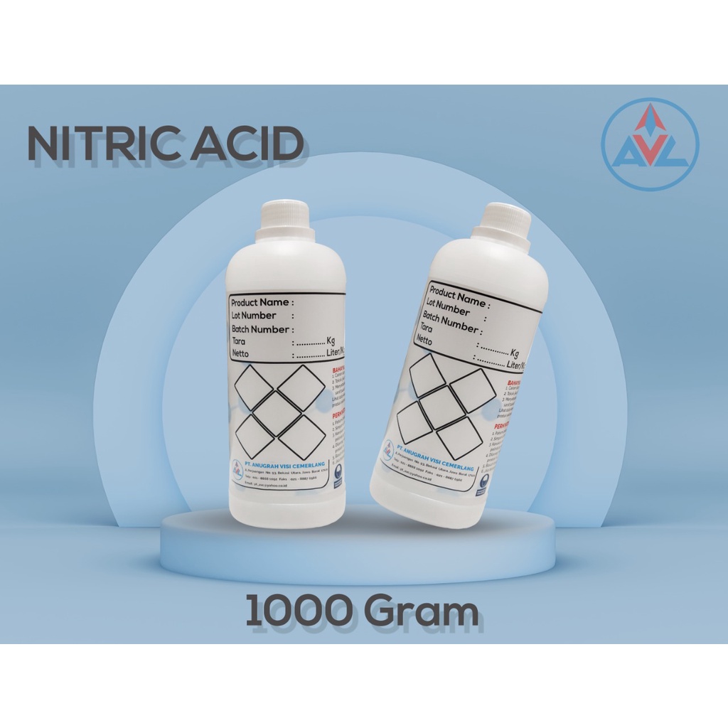Jual HNO3 / ASAM NITRAT / NITRIC ACID 68% - 1000 GRAM | Shopee Indonesia