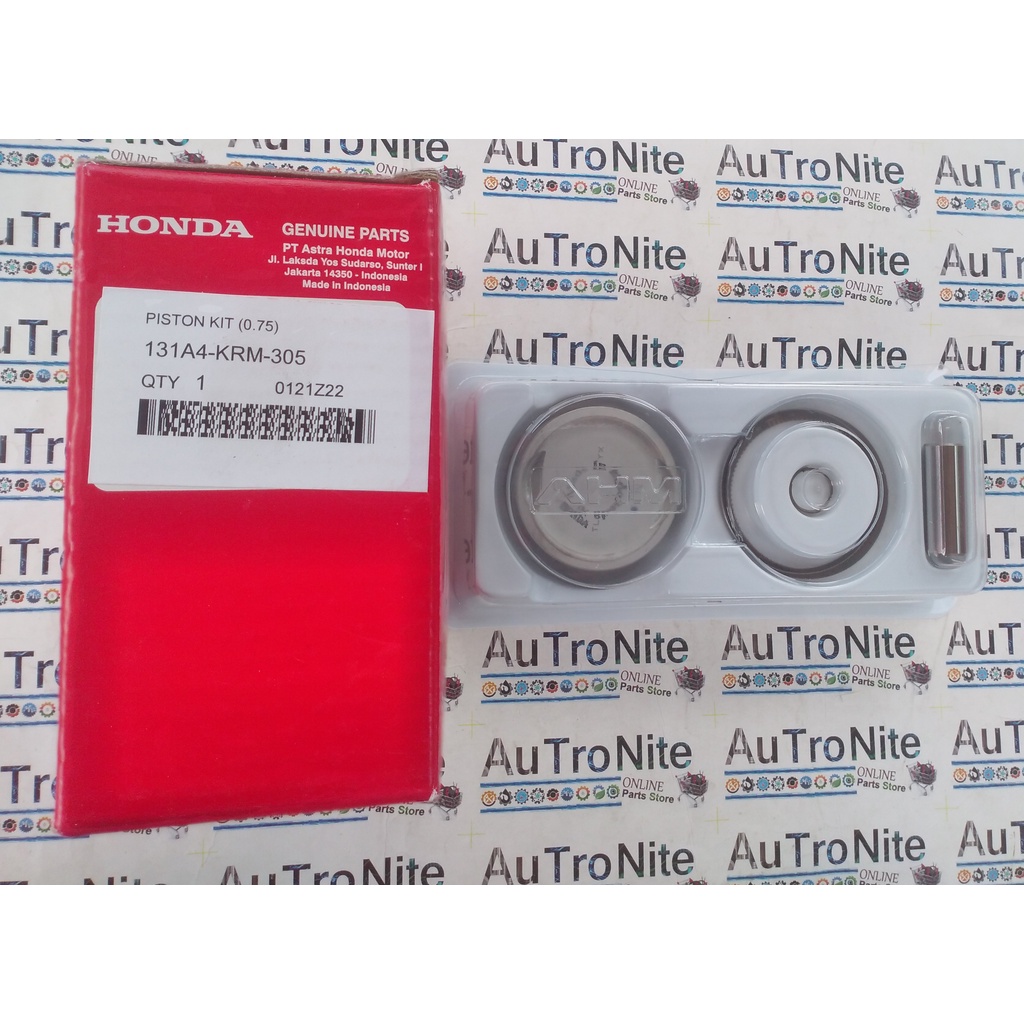 Jual Piston Kit Pin Ring Per Seher Set ukuran Over Size OS 0.75 131A4 ...