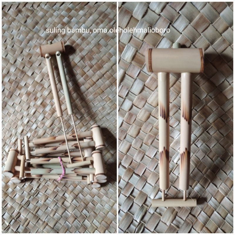Jual SULING BAMBU DOUBLE ATAU MAINAN ANAK TRADISIONAL | Shopee Indonesia