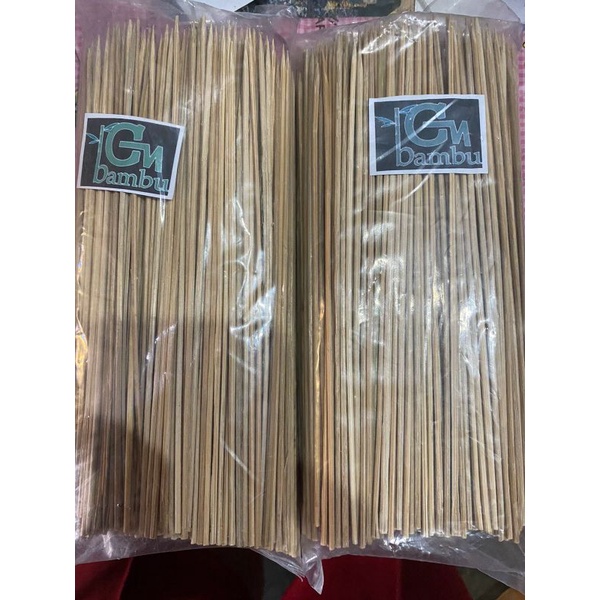 Jual TUSUK SATE PANJANG MEREK GM BERAT 1/4KG | Shopee Indonesia