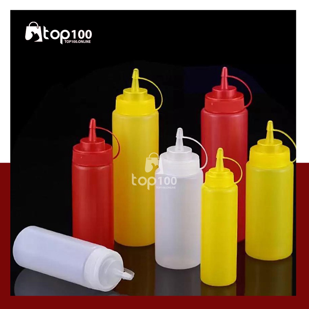 Jual Top100 - Botol Saus Saos Sauce Kecap Mayones Minyak Bumbu Dapur ...