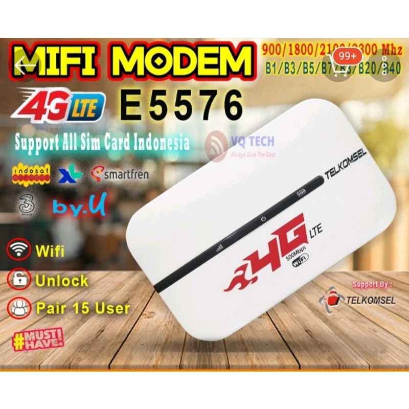 Jual MODEM WIFI E5576 4GLTE | Shopee Indonesia