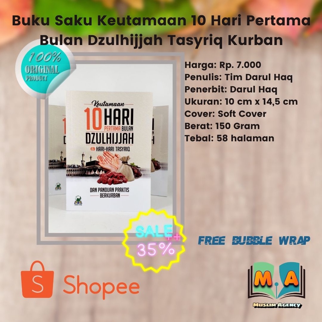Jual Keutamaan 10 Hari Pertama Bulan Dzulhijjah | Shopee Indonesia