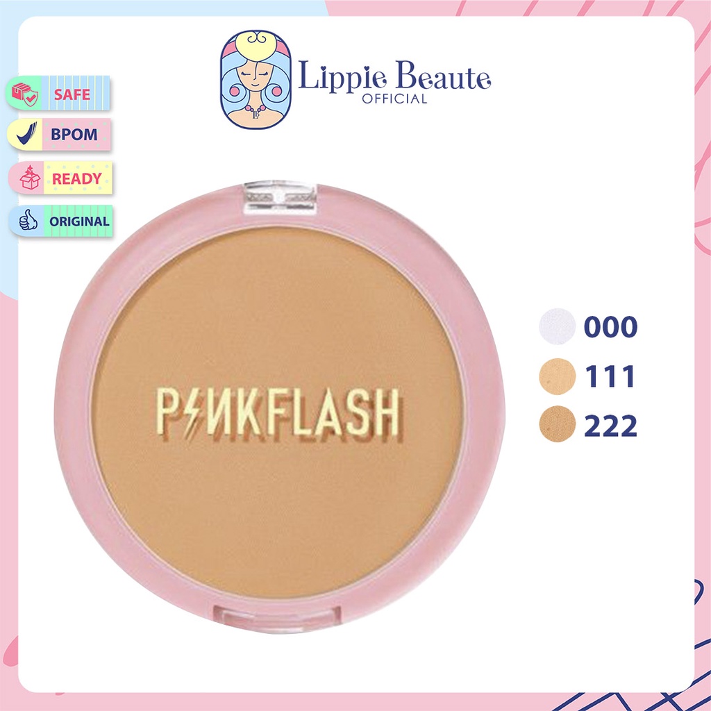 Jual (NEAR ED) PINKFLASH - Lasting Matte Pressed Powder | Shopee Indonesia
