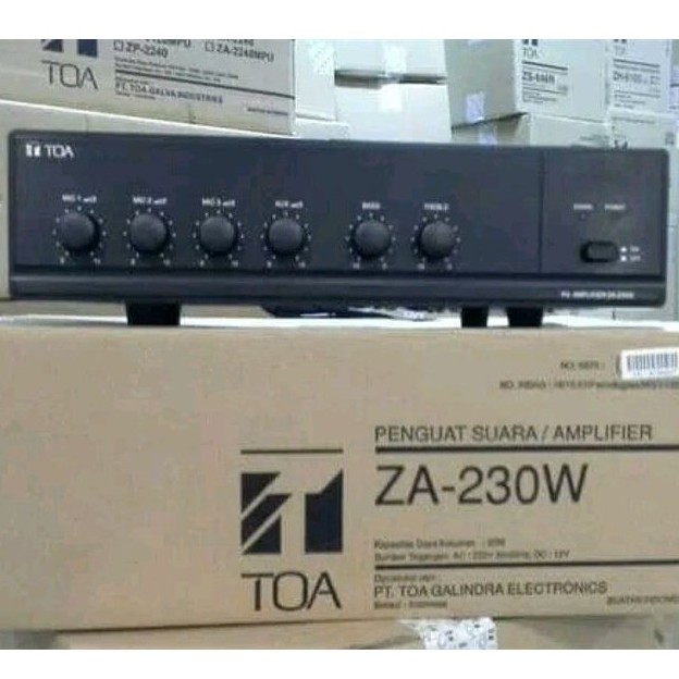 Jual Amplifier Toa ZA-230 (30.watt) | Shopee Indonesia