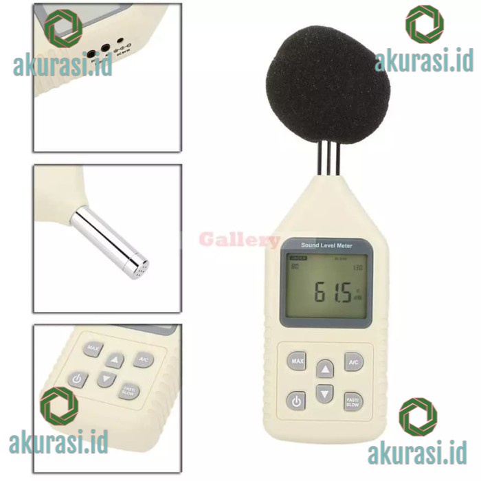 Jual Gm1358 Alat ukur kebisingan suara Digital Sound Level Meter Noise ...