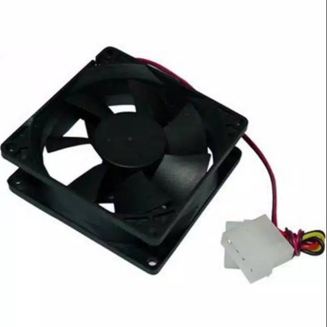 Jual Fan Case Hitam Standar 8cm Black Kipas Casing Pendingin CPU ...