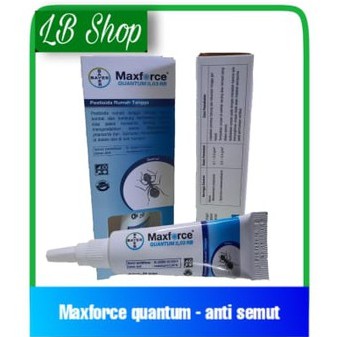 Jual Racun Semut Gel Maxforce Quantum @ 30 Gram Produk Bayer | Shopee ...