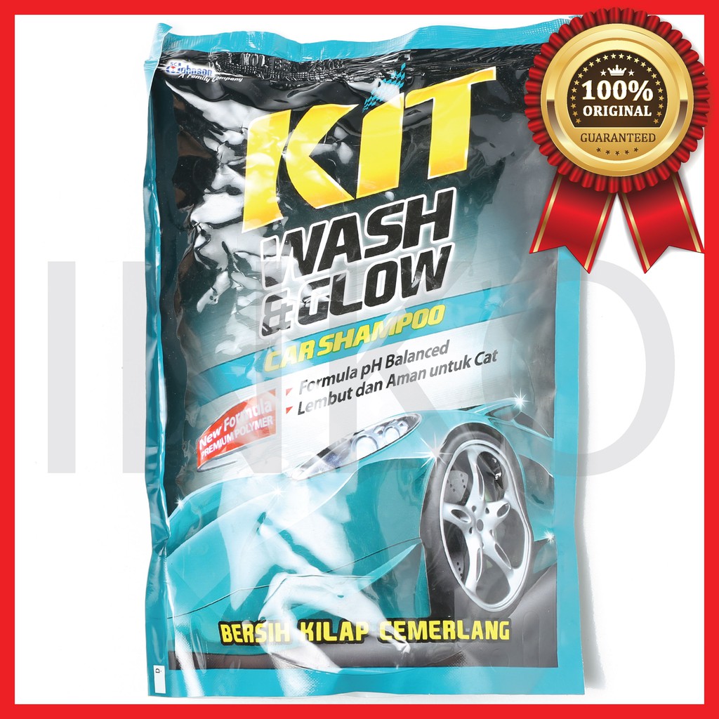 Jual KIT WASH GLOW CAR SHAMPOO POUCH 400ML | Shopee Indonesia