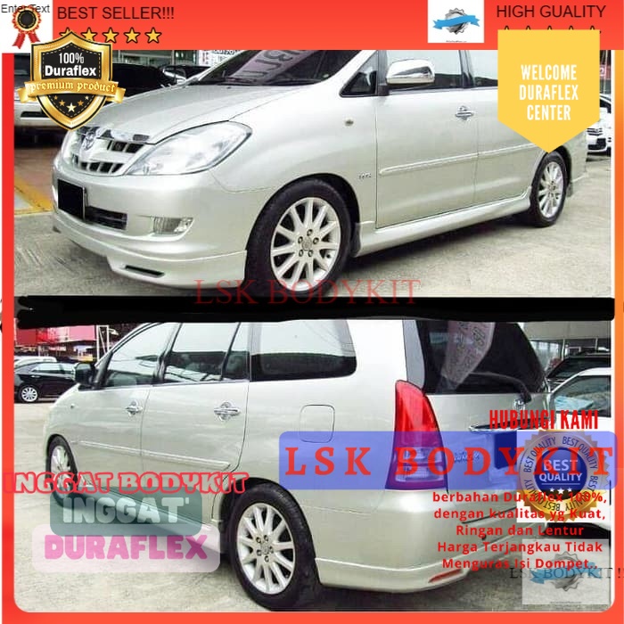 Jual Bodykit Kijang Innova 2005 BODY KIT BODIKIT GRADE-A kuat-tebal ...