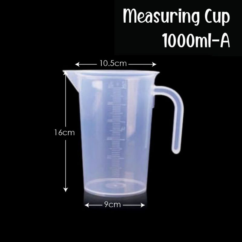 Jual gelas ukur 1000ml / gelas takar | Shopee Indonesia