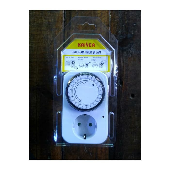 Jual KAIZER Timer Analog Pengatur Waktu 24jam | Shopee Indonesia