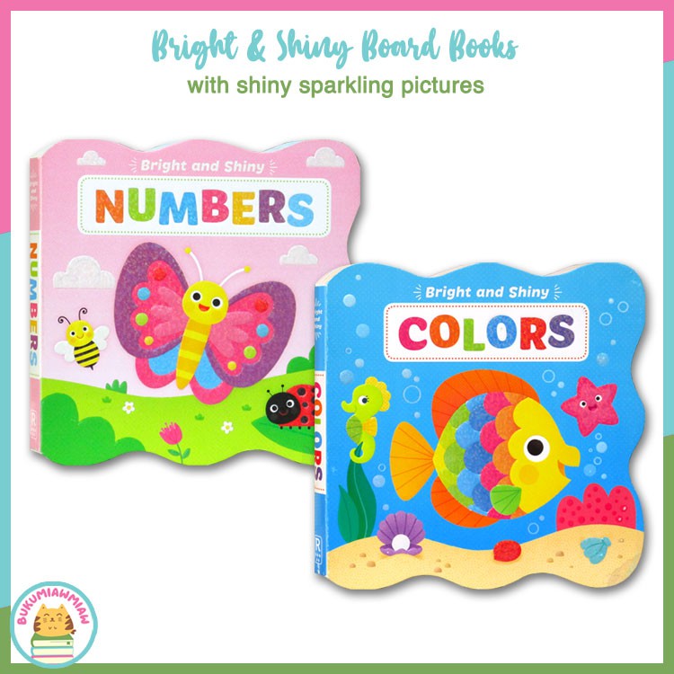 Jual Bright & Shiny Board Books with shiny sparkling pictures (WW ...