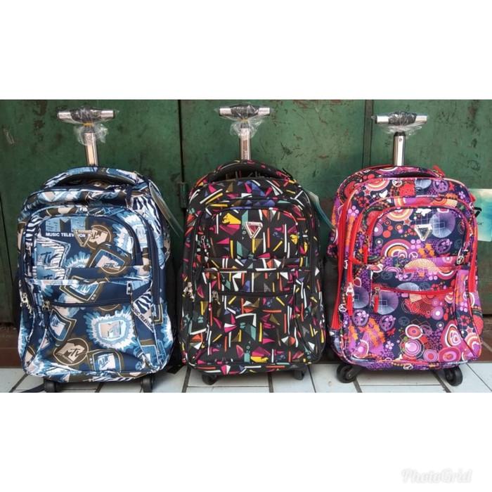 Jual Tas Trolley Ransel Vintage 003 / Tas Trolley Anello / Tas Roda ...