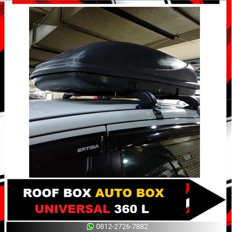 Jual Roof box autobox Black Hitam Bagasi Atas Mobil Universal | Shopee ...