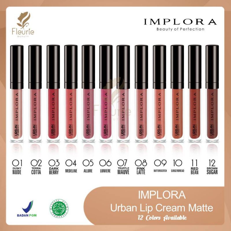 Jual Implora Lip Cream Matte | Shopee Indonesia
