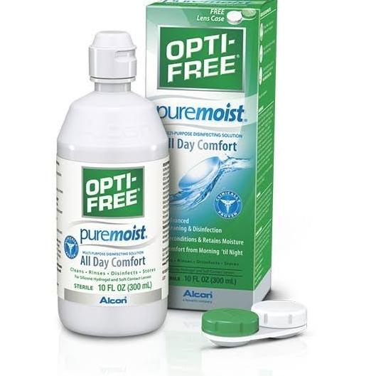 Jual alcon optifree pure moist opti free air softlens cairan soflens ...