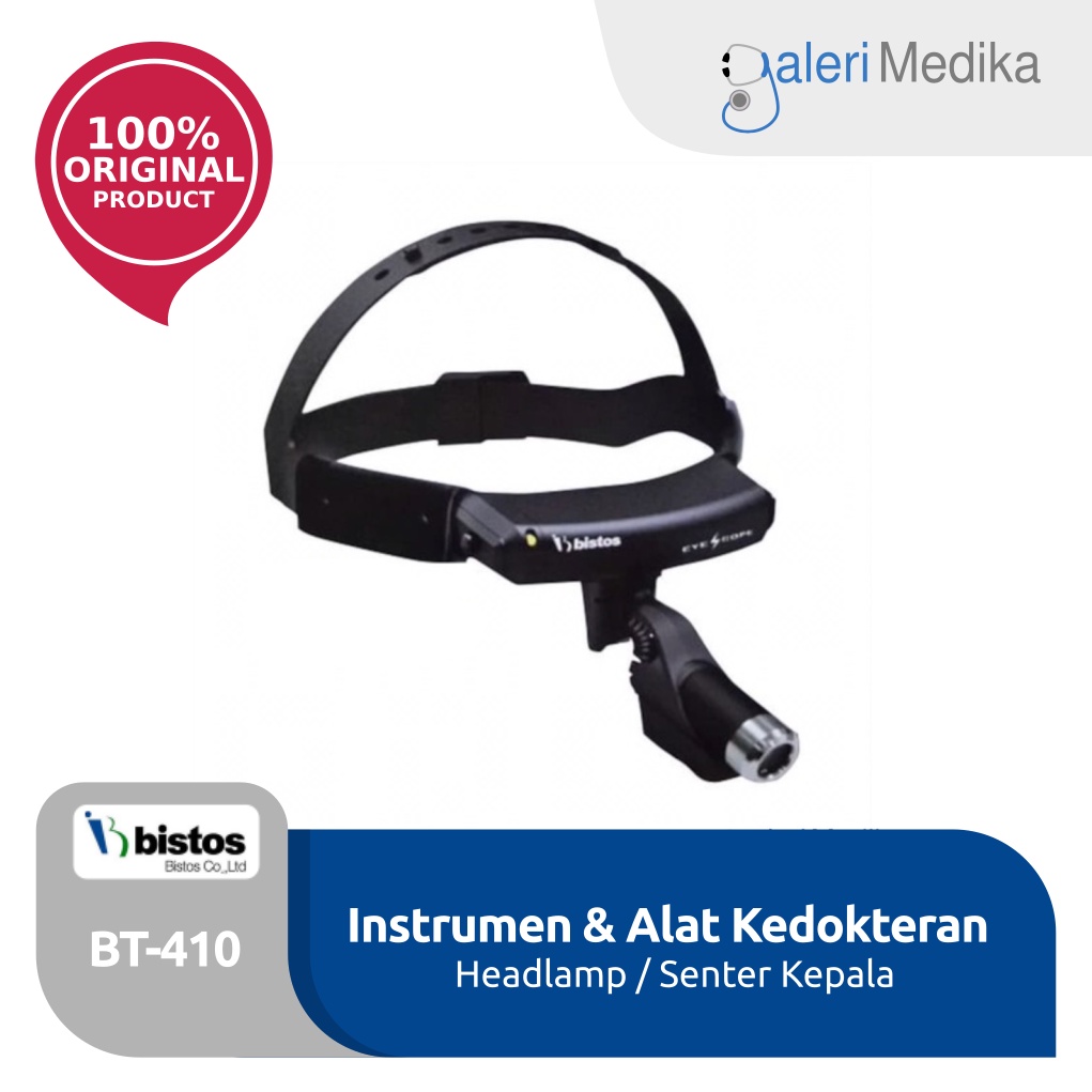 Jual Senter Kepala Head Lamp Bistos BT-410 - Lampu Periksa Kedokteran ...
