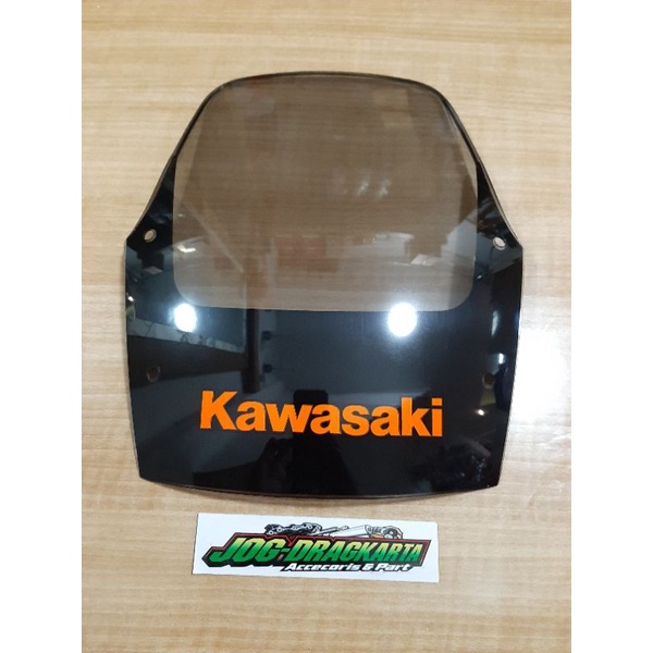 Jual VISOR WINDSIL SSR ORIGINAL KAWASAKI THAILAND HITAM SMOKE 100% ...