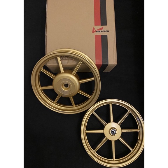 Jual VELG V ROSSI COMET P8 GOLD VARIO 125 DAN 150 | Shopee Indonesia