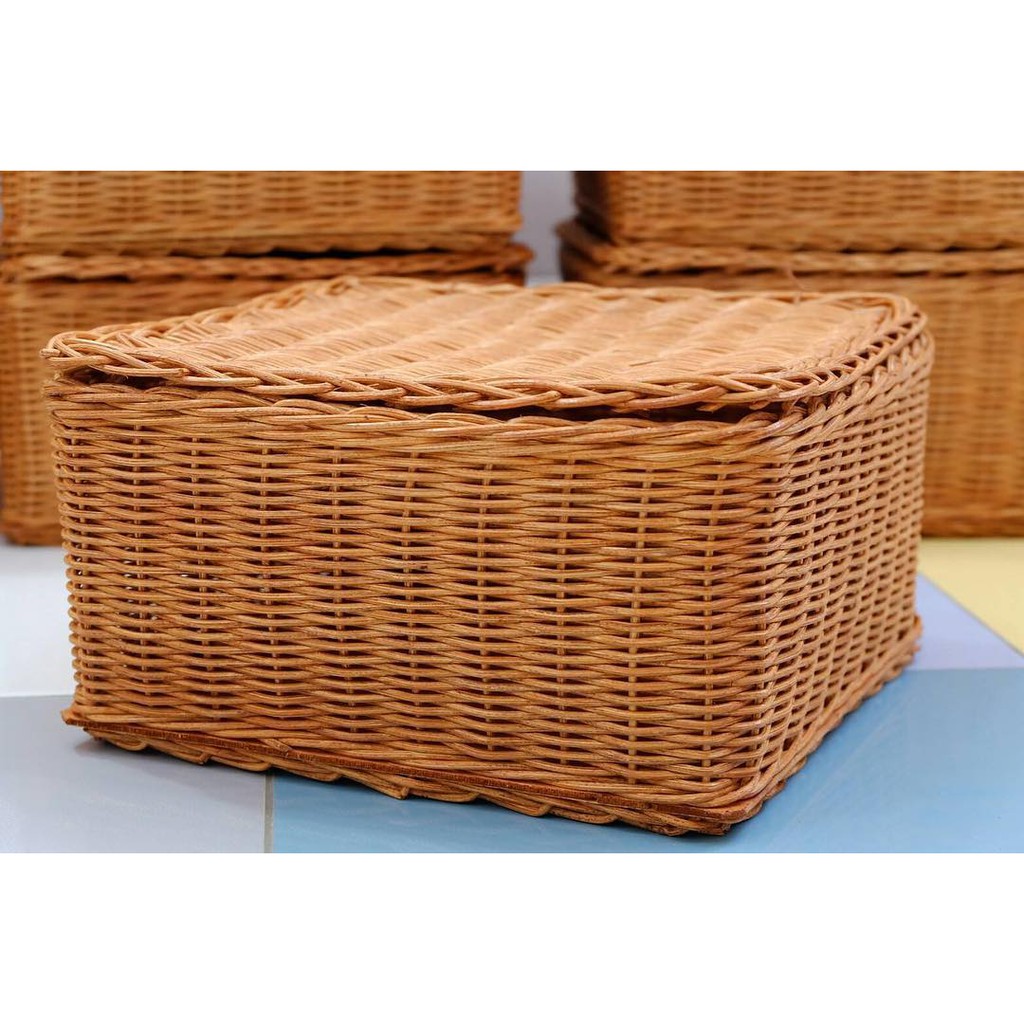 Jual Box Rotan Kotak Tutup 27 - Tempat Buah Rotan - Souvenir Rotan ...