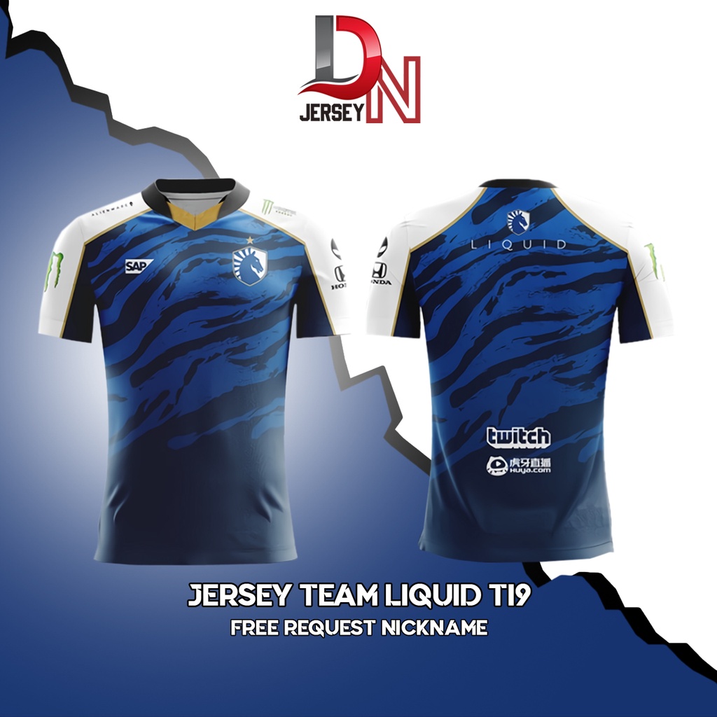 Jual JERSEY BAJU KAOS TEAM LIQUID TI9 GAME DOTA 2 (FREE REQUEST ...
