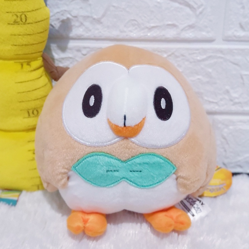 Jual Boneka Pokemon Tomy Pikipek Rowlet Togedemaru Hoopa Pikachu Lillipup Mimikyu Treeko ...