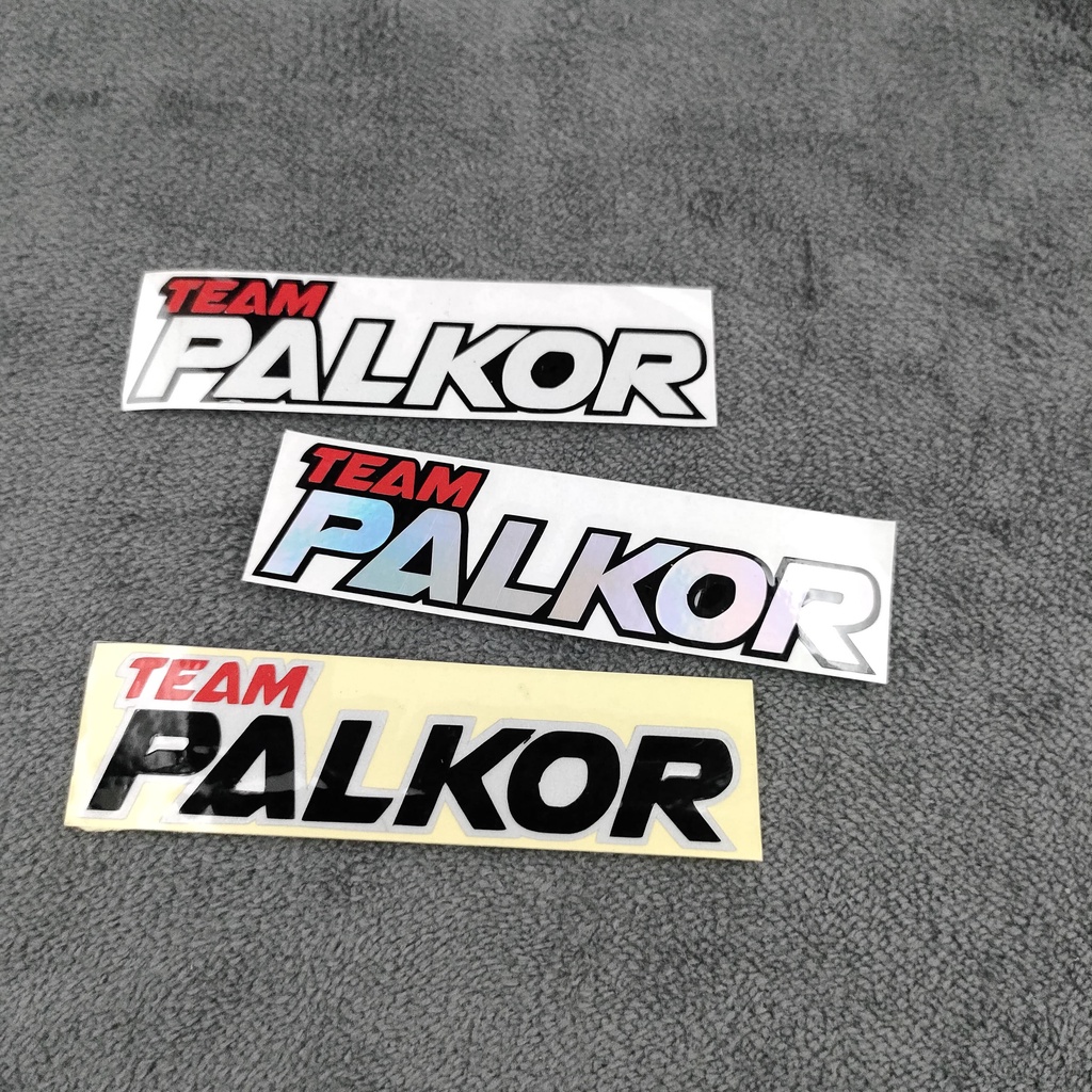 Jual STICKER TEAM PALKOR STIKER CUTTING sticker motor mobil laptop ...