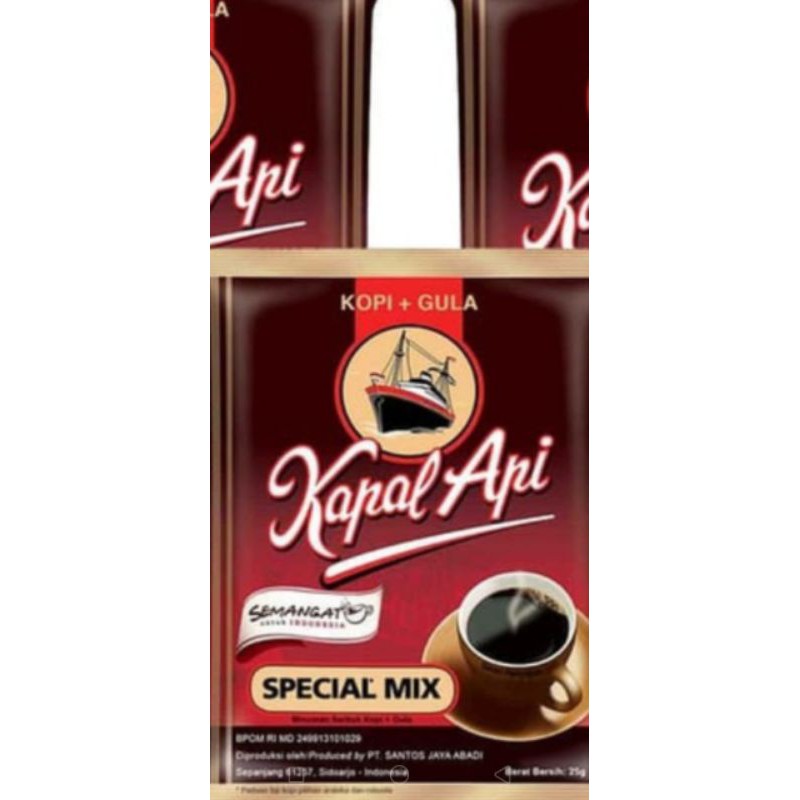 Jual Kopi Kapal Api Mix 25G (10Pcs) | Shopee Indonesia