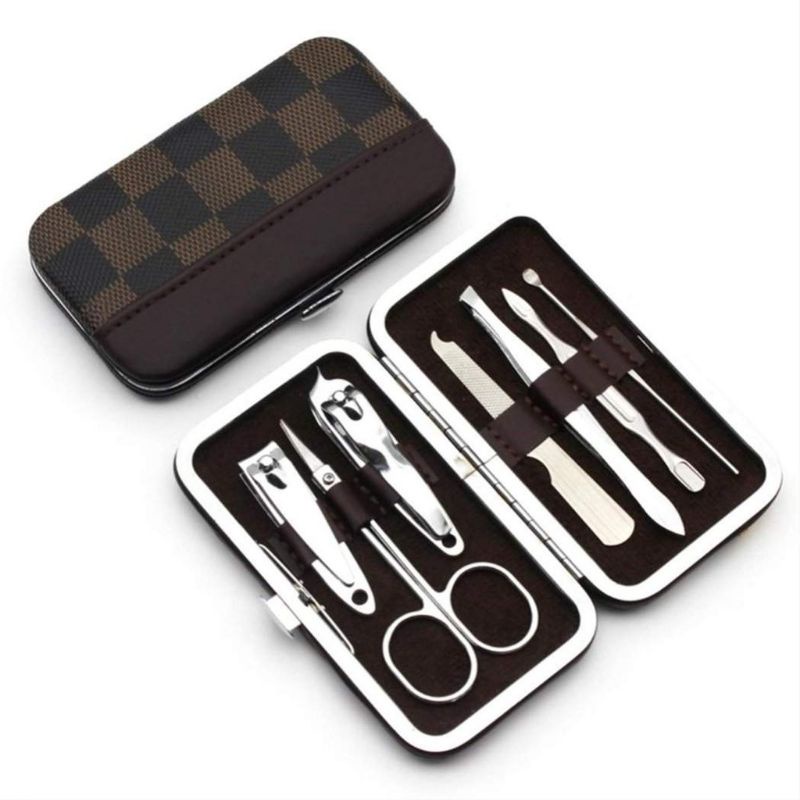 Jual Manicure Set 7IN1 Paket Gunting Kuku Korek Telinga (PACKING DOMPET ...