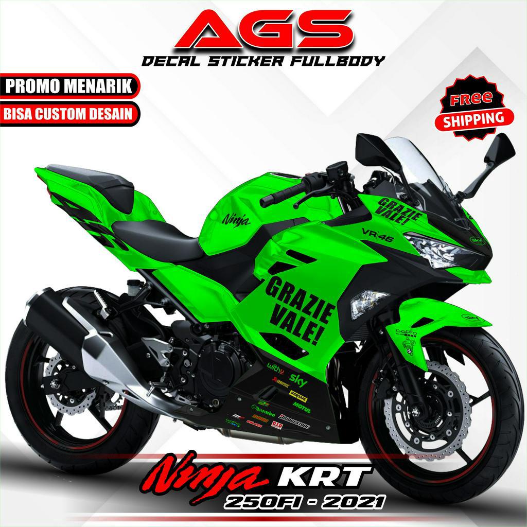 Jual (Terlariss) decal stiker striping ninja stiker decal motor ninja ...