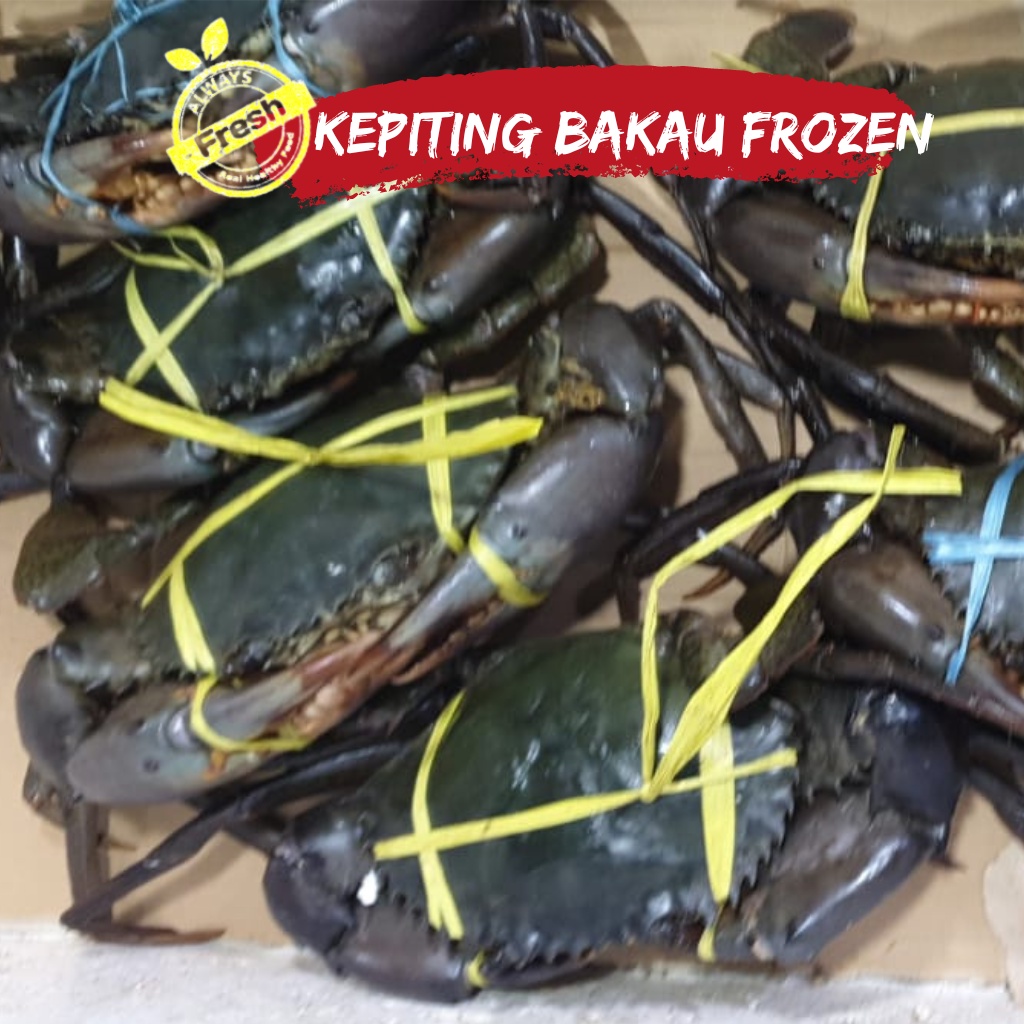 Jual Kepiting Bakau Frozen Fresh Premium (isi 2-4 ekor) 1 Kg | Shopee ...