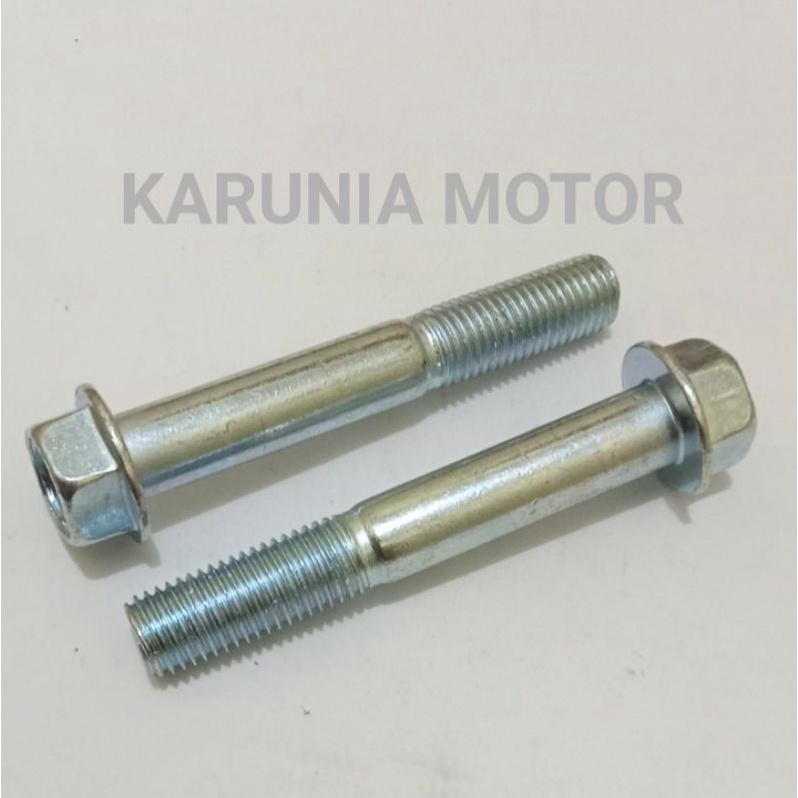 Jual Baut Tahanan Knalpot 10 × 65 / Baut Flange | Shopee Indonesia