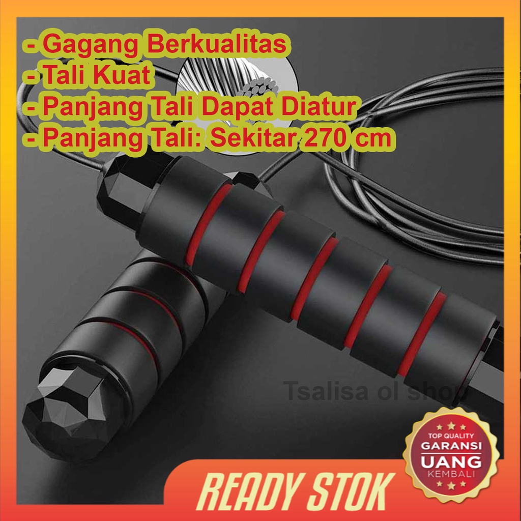 Jual GojoyLiu Tali Skipping Jump Gym Fitness Rope - GL-JUM-001 | Shopee Indonesia