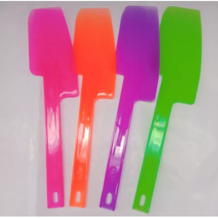 Jual SPATULA Plastik Besar Warna Warni / SOLET Plastik Besar (Per Pcs ...