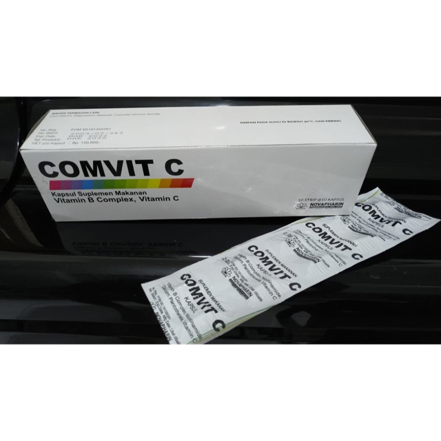 Jual Comvit C ( harga per strip isi 10 tablet) | Shopee Indonesia