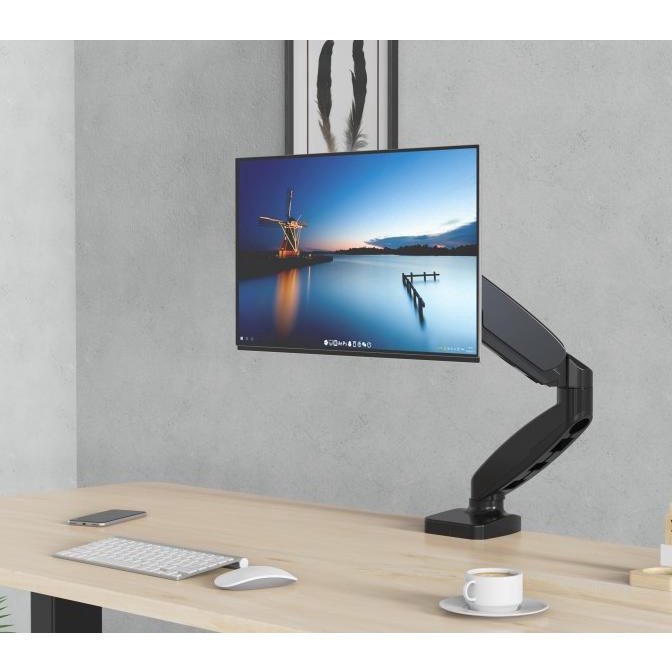 Jual SitStand Single Monitor Gas Spring ARM Mount Stand Bracket ...