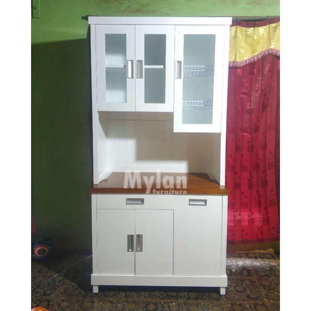 Jual Lemari Dapur Minimalis Duco | 100x200x50cm | Shopee Indonesia