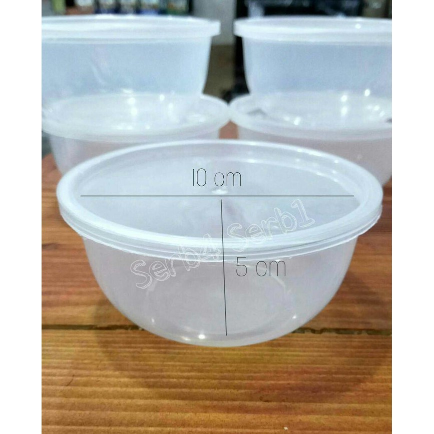 Jual Cup puding bulat / cup plastik bulat/ thinwall 200ml per 25 pcs | Shopee Indonesia