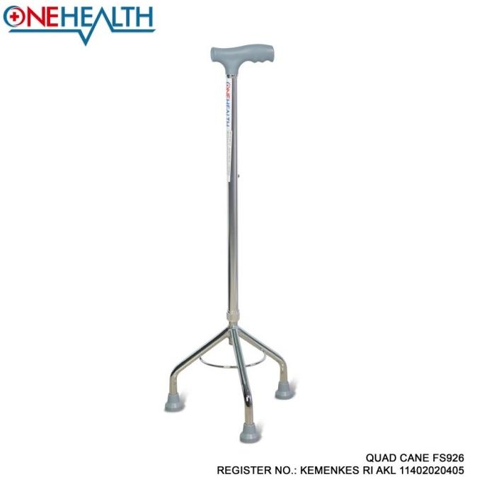 Jual Tongkat Kaki 3 l Alat Bantu Jalan Onehealth - Tongkat Kaki Tiga ...